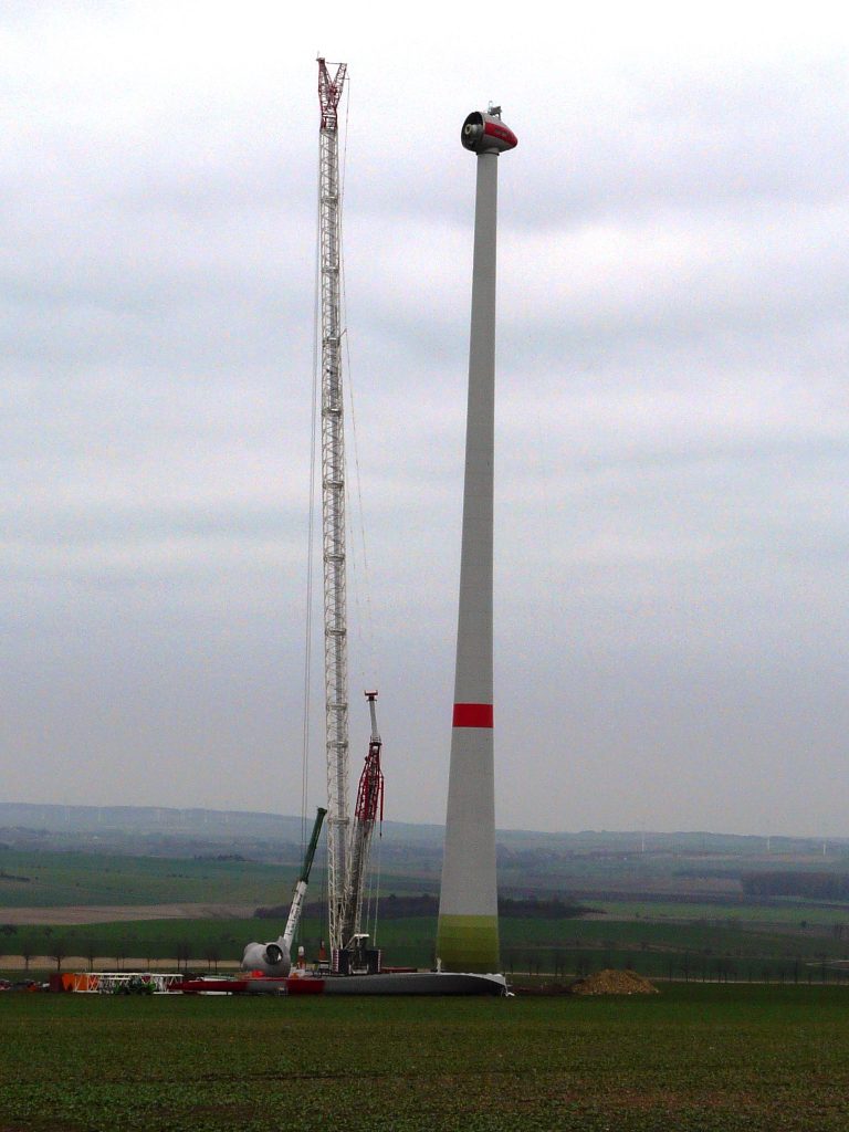 2 Windkraftanlagen Enercon E-101 – Energiepark Druiberg GmbH